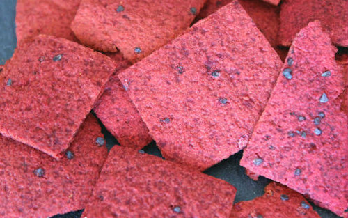 Grain Free Beet Crackers