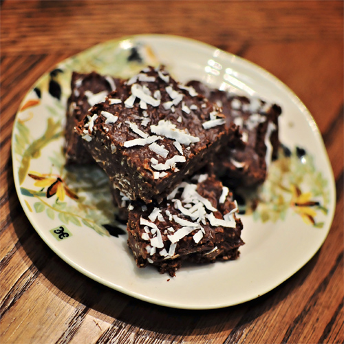 Free Coconut Recipes Mexican Hot Cocoa Squares